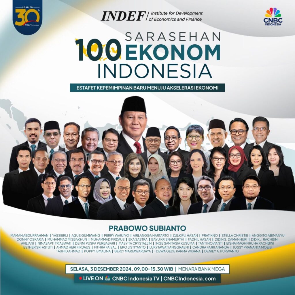 Sarasehan 100 Ekonom Indonesia: Estafet Kepemimpinan Baru Menuju ...