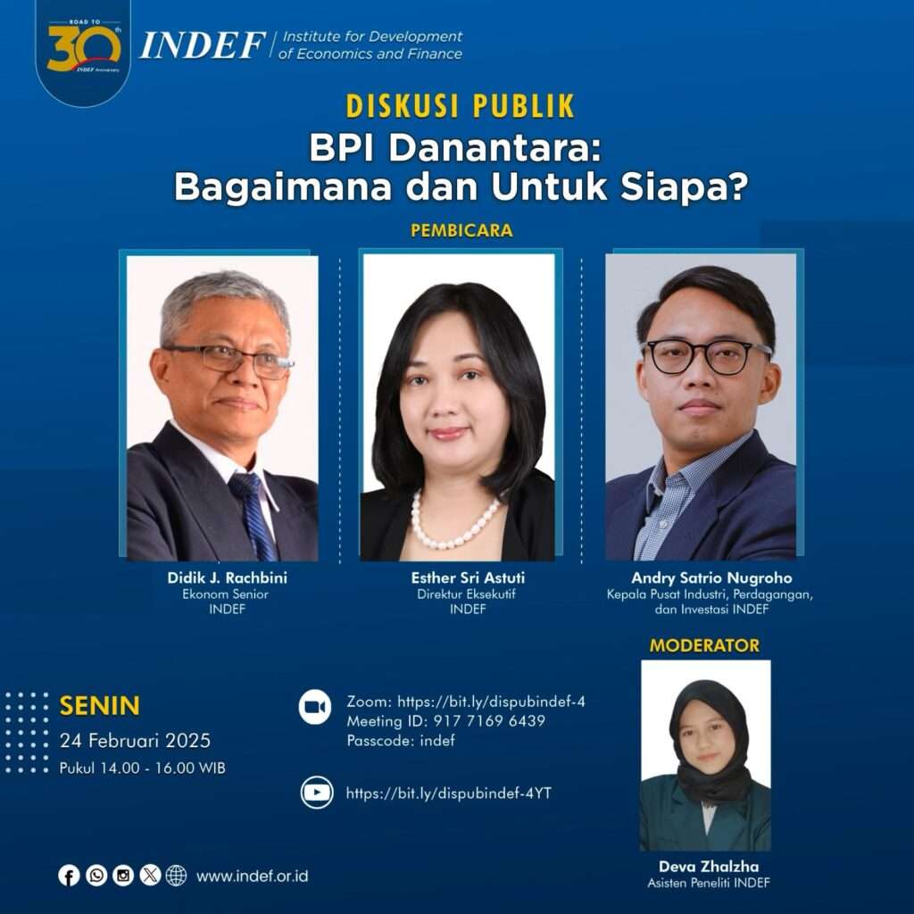 Danantara: Bagaimana dan Untuk Siapa? – INDEF