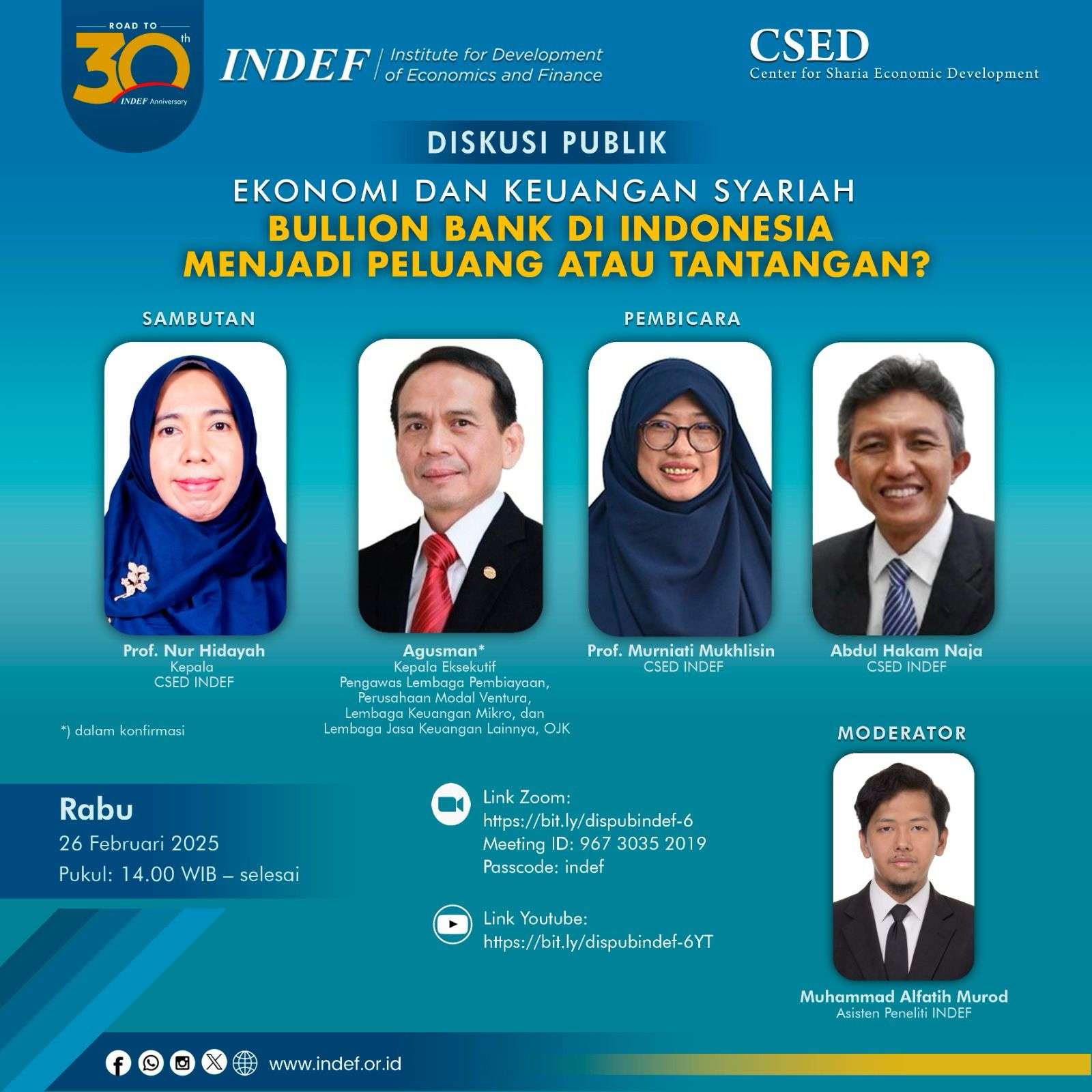 Bullion Bank di Indonesia Menjadi Peluang atau Tantangan? – INDEF